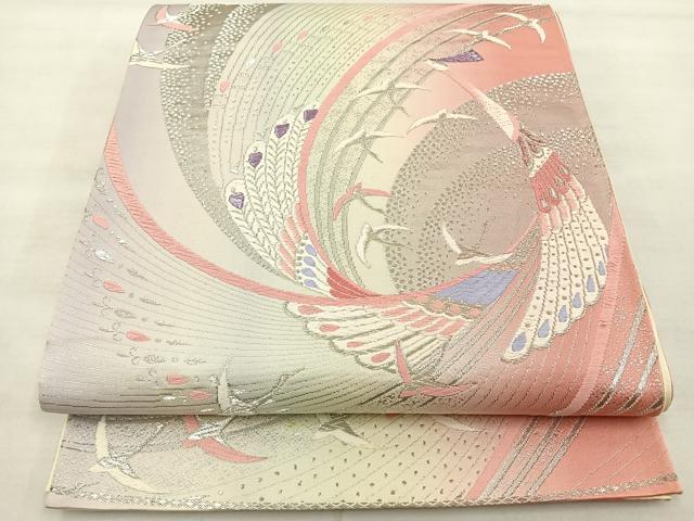 ■■■　サイズ　■■■ 長さ 420cm 幅 31cm程 ■■■　商品詳細　■■■ 【正絹・芯なし】 詳細に関しましては、画像をご確認ください。 大変上質な逸品になります。 お安く出品致しますので、是非この機会にいかがでしょうか？ ■■■　...