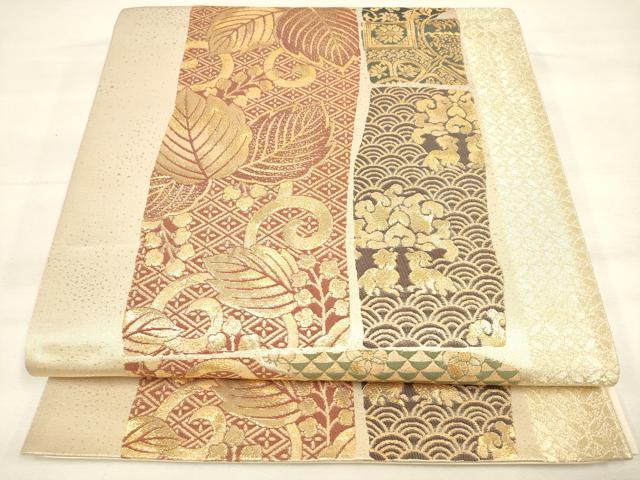 ■■■　サイズ　■■■ 長さ 424cm 幅 31cm程 ■■■　商品詳細　■■■ 【正絹・芯なし】 詳細に関しましては、画像をご確認ください。 大変上質な逸品になります。 お安く出品致しますので、是非この機会にいかがでしょうか？ ※汚れ等...