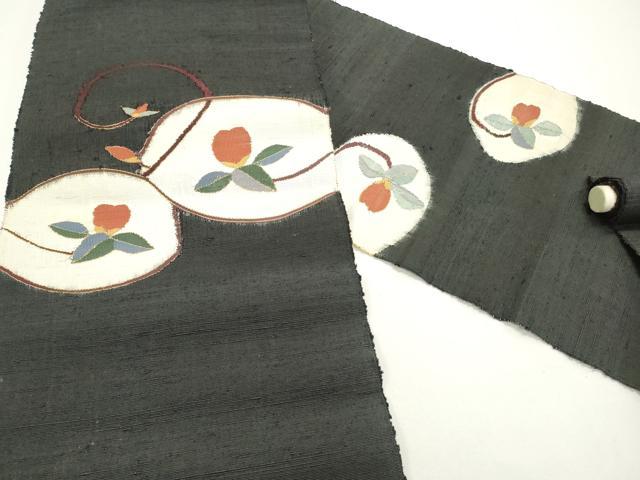 ■■■　サイズ　■■■ 幅 　約30.5cm ■■■　商品詳細　■■■ 【正絹】 状態は接写画像のように表地所々・裏面所々に薄い汚れ、点穴がございます。 大変上質な逸品になります。 お安く出品致しますので、是非この機会にいかがでしょうか？ ...