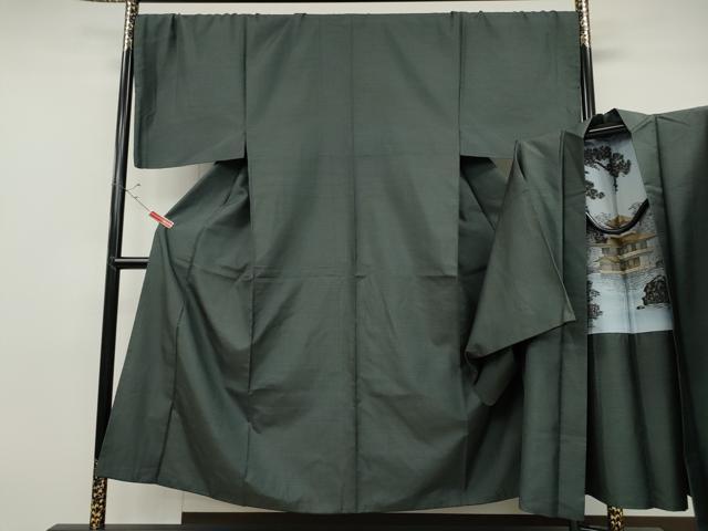 ■■■　サイズ　■■■ 【着物】 身丈 149cm（肩から） 裄丈 71cm 袖丈 49cm　縫込み 4cm 袖幅 36cm 前幅 26cm 後幅 30cm 着物縫いこみ 内揚げ 4cm 裄 お袖側 約1.5cm　身頃側 約2cm 【羽織】...