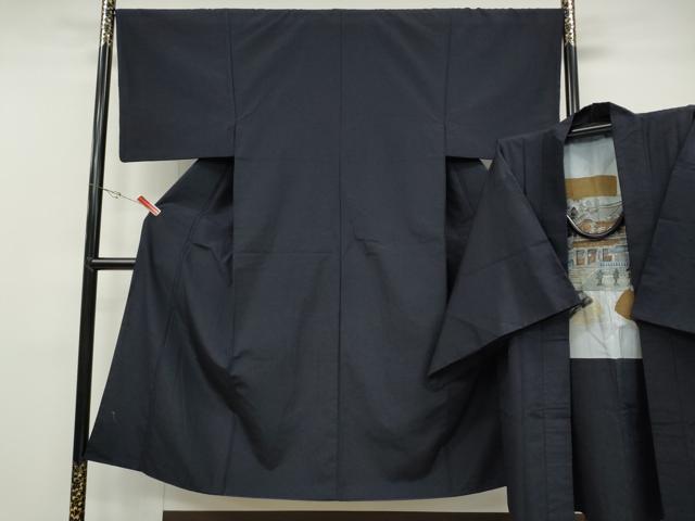 ■■■　サイズ　■■■ 【着物】 身丈 145cm（肩から） 裄丈 67.5cm 袖丈 49cm　縫込み 6cm 袖幅 34cm 前幅 25cm 後幅 30cm 着物縫いこみ 内揚げ 7cm 裄 お袖側 約3cm　身頃側 約5cm 【羽織】...