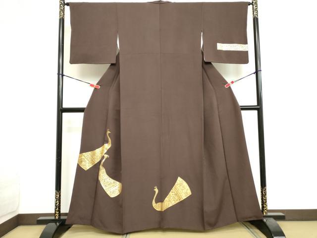 ■■■　サイズ　■■■ 身丈 159cm（肩から） 裄丈 64cm 袖丈 46cm　縫込み 10cm 袖幅 33cm 前幅 24cm 後幅 29cm 着物縫いこみ 内揚げ 5cm 裄 お袖側 約4cm　身頃側 約3cm ■■■　商品詳細　■...