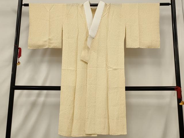 ■■■　サイズ　■■■ 身丈 116cm（肩から） 裄丈 59cm 袖丈 43cm　縫込み 5cm 袖幅 31cm 前幅 26cm 後幅 28cm 着物縫いこみ 内揚げ 0cm 裄 お袖側 約4.5cm　身頃側 約2.5cm ■■■　商品詳...