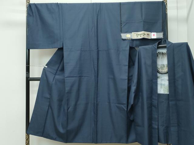■■■　サイズ　■■■ 【着物】 身丈 144cm（肩から） 裄丈 72.5cm 袖丈 48.5cm 袖幅 37cm 前幅 26cm 後幅 30.5cm 着物縫いこみ 内揚げ 8cm 裄 お袖側 約 2.5cm　身頃側 約 1.5cm 【羽...