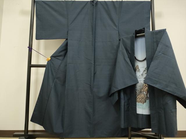 ■■■　サイズ　■■■ 【着物】 身丈 151.5cm（肩から） 裄丈 72cm 袖丈 47cm 袖幅 37cm 前幅 29.5cm 後幅 30cm 着物縫いこみ 内揚げ 4cm 裄 お袖側 約 1cm　身頃側 約 1cm 【羽織】 身丈 ...