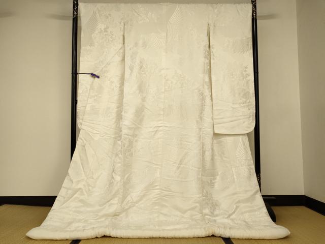 ■■■　サイズ　■■■ 身丈 193cm（肩から） 裄丈 68cm 袖丈 104cm　縫込み 6cm 袖幅 35cm 前幅 29.5cm 後幅 32.5cm 着物縫いこみ 内揚げ 0cm 裄 お袖側 約2cm　身頃側 約0cm ■■■　商品...