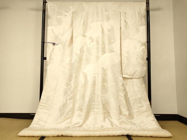 ■■■　サイズ　■■■ 身丈 193cm（肩から） 裄丈 66cm 袖丈 103.5cm　縫込み 4cm 袖幅 33cm 前幅 29cm 後幅 32.5cm 着物縫いこみ 内揚げ 0cm 裄 お袖側 約2cm　身頃側 約0cm ■■■　商品...