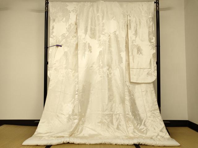 ■■■　サイズ　■■■ 身丈 188cm（肩から） 裄丈 66cm 袖丈 102cm　縫込み 6cm 袖幅 34cm 前幅 31cm 後幅 33cm 着物縫いこみ 内揚げ 0cm 裄 お袖側 約2cm　身頃側 約2cm ■■■　商品詳細　■...
