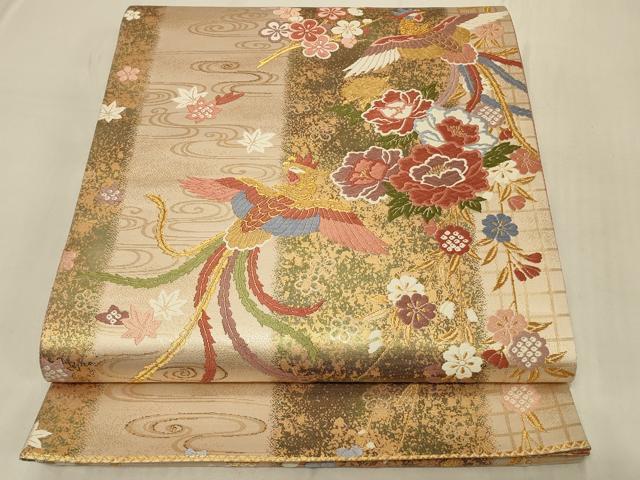 ■■■　サイズ　■■■ 長さ 432cm 幅 31cm程 ■■■　商品詳細　■■■ 【正絹】 詳細に関しましては、画像をご確認ください。 大変上質な逸品になります。 お安く出品致しますので、是非この機会にいかがでしょうか？ ■■■　注意事項...