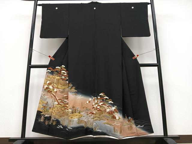 ■■■　サイズ　■■■ 身丈 152cm（肩から） 裄丈 63cm 袖丈 45cm　縫込み 8cm 袖幅 32.5cm 前幅 24.5cm 後幅 30.5cm 着物縫いこみ 内揚げ 8.5cm 裄 お袖側 約4cm　身頃側 約4cm ■■■...