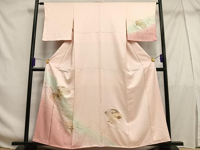 ■■■　サイズ　■■■ 身丈 157cm（肩から） 裄丈 63cm 袖丈 48cm　縫込み 5cm 袖幅 33cm 前幅 23cm 後幅 29cm 着物縫いこみ 内揚げ 8cm 裄 お袖側 約3cm　身頃側 約4cm ■■■　商品詳細　■■...
