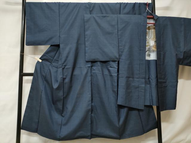 ■■■　サイズ　■■■ 【着物】 身丈 145cm（肩から） 裄丈 68cm 袖丈 49cm　縫込み 0cm 袖幅 35cm 前幅 26cm 後幅 30cm 着物縫いこみ 内揚げ 5cm 裄 お袖側 約0cm　身頃側 約0cm 【羽織】 身...