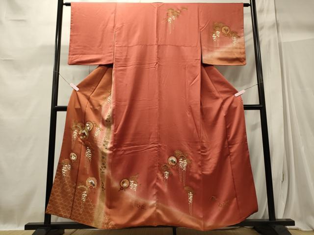 ■■■　サイズ　■■■ 身丈 155cm（肩から） 裄丈 62.5cm 袖丈 47.5cm　縫込み 8.5cm 袖幅 32.5cm 前幅 25cm 後幅 30.5cm 着物縫いこみ 内揚げ 7cm 裄 お袖側 約3cm　身頃側 約5cm ■...