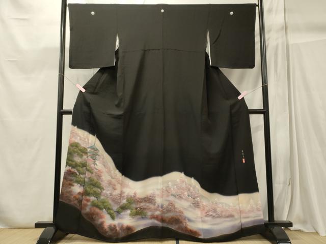 ■■■　サイズ　■■■ 身丈 164cm（肩から） 裄丈 67cm 袖丈 47.5cm　縫込み 4cm 袖幅 34cm 前幅 26cm 後幅 29.5cm 着物縫いこみ 内揚げ 3cm 裄 お袖側 約1.5cm　身頃側 約1cm ■■■　商...