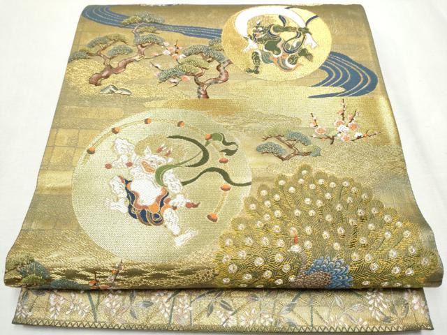 ■■■　サイズ　■■■ 長さ 434cm 幅 30.5cm程 ■■■　商品詳細　■■■ 【正絹】 状態は締めてはおりますが 特に目立ったシミ汚れなどもなく大変良い状態です。 大変上質な逸品になります。 お安く出品致しますので、是非この機会に...