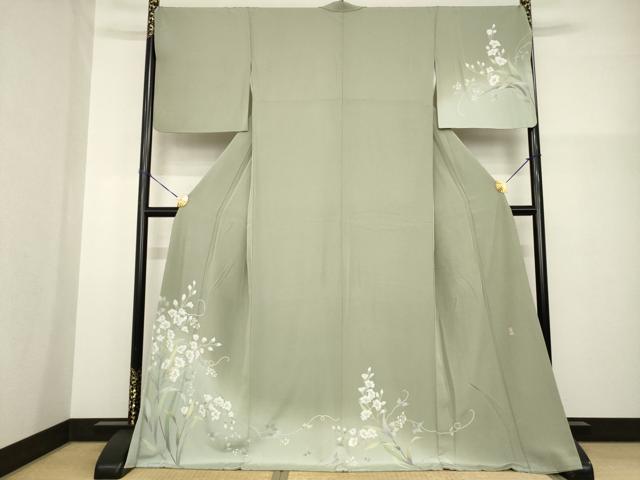 ■■■　サイズ　■■■ 身丈 171cm（肩から） 裄丈 70.5cm 袖丈 49cm　縫込み 6cm 袖幅 35cm 前幅 26.5cm 後幅 32cm 着物縫いこみ 内揚げ 2.5cm 裄 お袖側 約1.5cm　身頃側 約1cm ■■■...