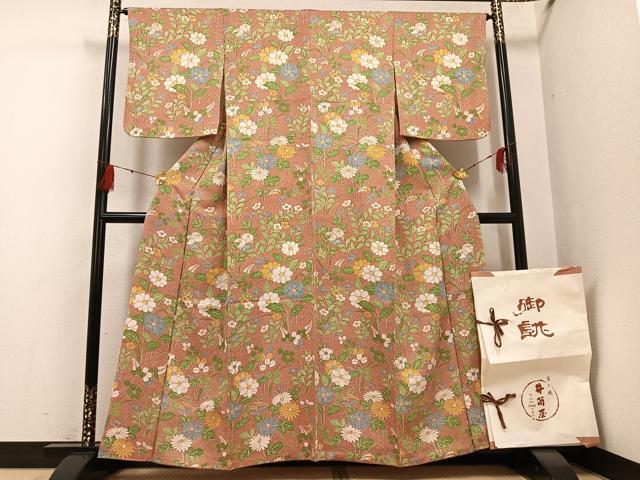 ■■■　サイズ　■■■ 身丈 155.5cm（肩から） 裄丈 64.5cm 袖丈 49.5cm　縫込み 6cm 袖幅 33.5cm 前幅 24.5cm 後幅 29.5cm 着物縫いこみ 内揚げ 0cm 裄 お袖側 約0cm　身頃側 約1cm...