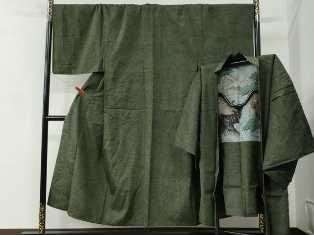 ■■■　サイズ　■■■ 【着物】 身丈 147.5cm（肩から） 裄丈 72cm 袖丈 49cm　縫込み 5cm 袖幅 37cm 前幅 27.5cm 後幅 31cm 着物縫いこみ 内揚げ 7.5cm 裄 お袖側 約1cm　身頃側 約2cm ...