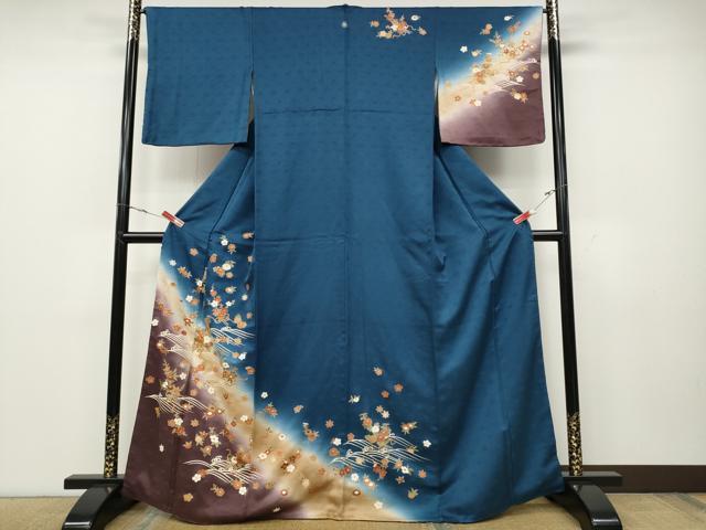 ■■■　サイズ　■■■ 身丈 165cm（肩から） 裄丈 65cm 袖丈 48cm　縫込み 5cm 袖幅 34.5cm 前幅 24cm 後幅 29cm 着物縫いこみ 内揚げ 2cm 裄 お袖側 約0cm　身頃側 約4cm ■■■　商品詳細　...