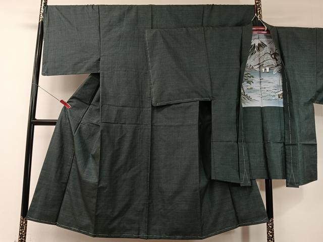 ■■■　サイズ　■■■ 【着物】 身丈 145cm（肩から） 裄丈 71cm 袖丈 49cm　縫込み 5cm 袖幅 36.5cm 前幅 24.5cm 後幅 31cm 着物縫いこみ 内揚げ 15cm 裄 お袖側 約3cm　身頃側 約4.5cm...