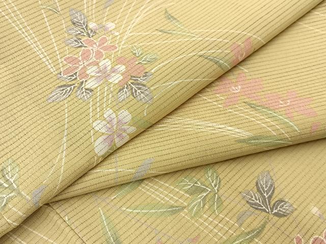 ■■■　サイズ　■■■ 身丈 157cm（肩から） 裄丈 61cm 袖丈 50cm　縫込み 1.5cm 袖幅 31cm 前幅 21.5cm 後幅 27cm 着物縫いこみ 内揚げ 0cm 裄 お袖側 約4.5cm　身頃側 約5cm ■■■　商...