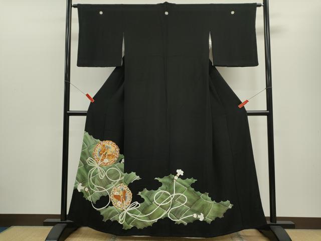 ■■■　サイズ　■■■ 身丈 158cm（肩から） 裄丈 64cm 袖丈 46cm　縫込み 4cm 袖幅 32cm 前幅 24cm 後幅 30cm 着物縫いこみ 内揚げ 3cm 裄 お袖側 約3cm　身頃側 約3cm ■■■　商品詳細　■■...
