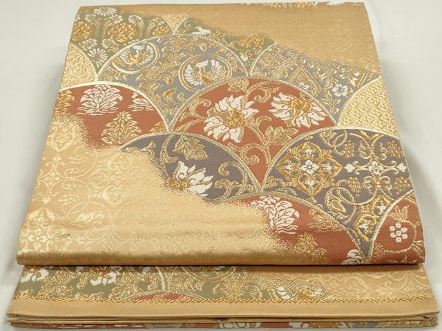 ■■■　サイズ　■■■ 長さ 472cm 幅 30.5cm程 ■■■　商品詳細　■■■ 【正絹・関西仕立て】 詳細に関しましては、画像をご確認ください。 大変上質な逸品になります。 お安く出品致しますので、是非この機会にいかがでしょうか？ ...