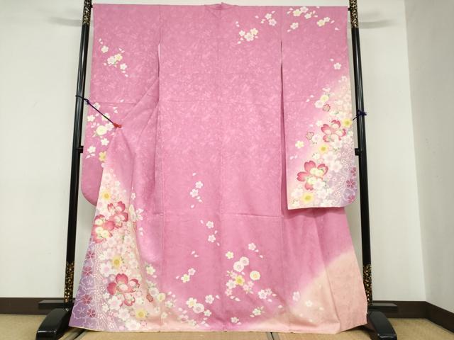 ■■■　サイズ　■■■ 身丈 167cm（肩から） 裄丈 67cm 袖丈 108.5cm　縫込み 6cm 袖幅 34.5cm 前幅 24.5cm 後幅 30cm 着物縫いこみ 内揚げ 9cm 裄 お袖側 約4cm　身頃側 約5cm ■■■　...