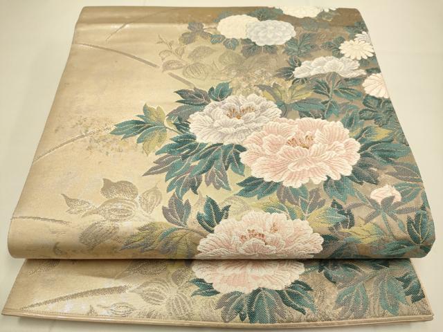 ■■■　サイズ　■■■ 長さ 436cm 幅 31cm程 ■■■　商品詳細　■■■ 【正絹】 状態は締めてはおりますが 特に目立ったシミ汚れなどもなく大変良い状態です。 大変上質な逸品になります。 お安く出品致しますので、是非この機会にいか...