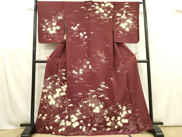 ■■■　サイズ　■■■ 身丈 169cm（肩から） 裄丈 65cm 袖丈 56cm　縫込み 2cm 袖幅 33.5cm 前幅 25cm 後幅 29cm 着物縫いこみ 内揚げ 0cm 裄 お袖側 約1cm　身頃側 約1cm ■■■　商品詳細　...