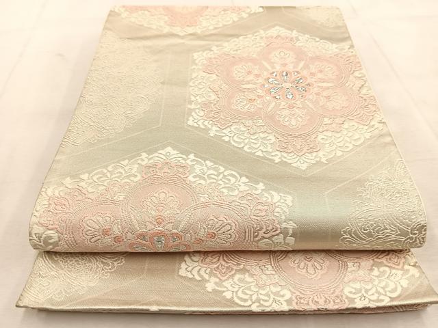 ■■■　サイズ　■■■ 長さ 424cm 幅 30cm程 ■■■　商品詳細　■■■ 【正絹・芯なし】 詳細に関しましては、画像をご確認ください。 大変上質な逸品になります。 お安く出品致しますので、是非この機会にいかがでしょうか？ ※汚れ等...