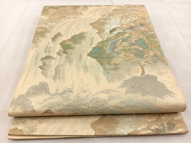 ■■■　サイズ　■■■ 長さ 400cm 幅 31cm程 ■■■　商品詳細　■■■ 【正絹・芯なし】 詳細に関しましては、画像をご確認ください。 大変上質な逸品になります。 お安く出品致しますので、是非この機会にいかがでしょうか？ ■■■　...