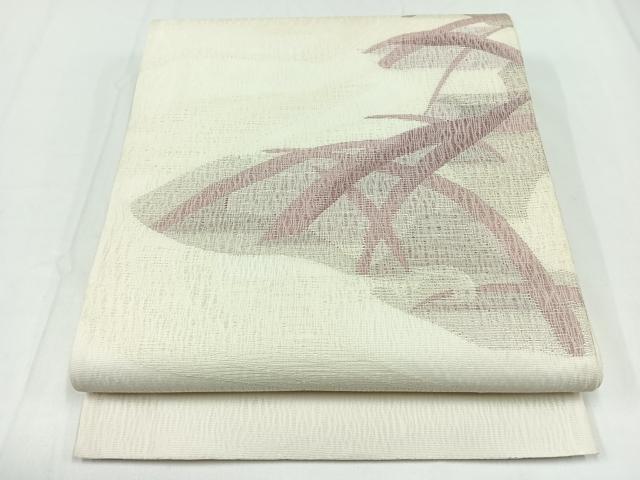 ■■■　サイズ　■■■ 長さ 436cm 幅 30cm程 ■■■　商品詳細　■■■ 【正絹】 状態は接写画像のように 太鼓下部・裏地に薄い汚れがございますが その他特に目立ったシミ汚れなどもなく大変良い状態です。 大変上質な逸品になります。...
