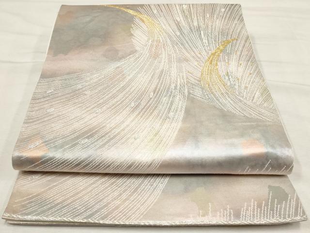 ■■■　サイズ　■■■ 長さ 420cm 幅 30cm程 ■■■　商品詳細　■■■ 【正絹】 詳細に関しましては、画像をご確認ください。 大変上質な逸品になります。 お安く出品致しますので、是非この機会にいかがでしょうか？ ※汚れ等に関しま...