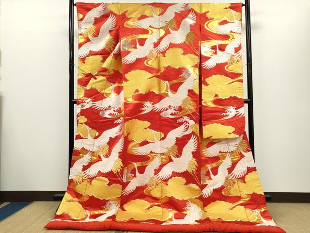 ■■■　サイズ　■■■ 身丈 183.5cm（肩から） 裄丈 64.5cm 袖丈 107cm　縫込み 4cm 袖幅 32.5cm 前幅 28cm 後幅 31.5cm 着物縫いこみ 内揚げ 0cm 裄 お袖側 約1.5cm　身頃側 約1cm ...