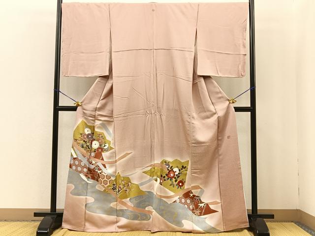 ■■■　サイズ　■■■ 身丈 165cm（肩から） 裄丈 69cm 袖丈 56cm　縫込み 8cm 袖幅 35.5cm 前幅 22.5cm 後幅 30.5cm 着物縫いこみ 内揚げ 2cm 裄 お袖側 約0cm　身頃側 約0cm ■■■　商...