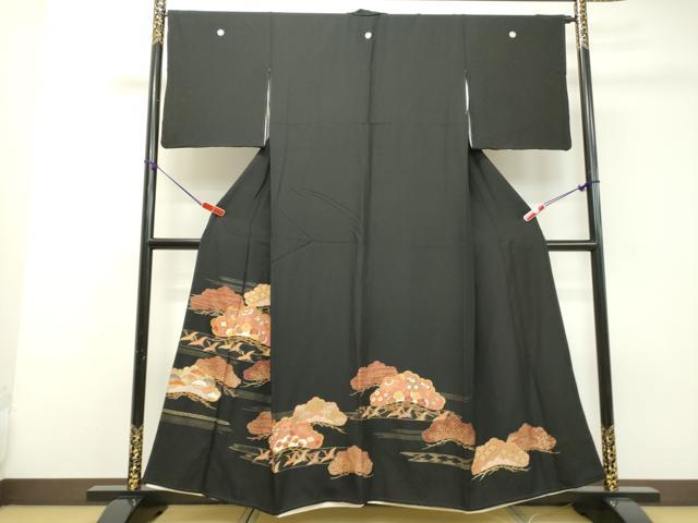 ■■■　サイズ　■■■ 身丈 155cm（肩から） 裄丈 66cm 袖丈 48cm　縫込み 6cm 袖幅 34cm 前幅 25.5cm 後幅 30.5cm 着物縫いこみ 内揚げ 8cm 裄 お袖側 約2cm　身頃側 約3cm ■■■　商品詳...