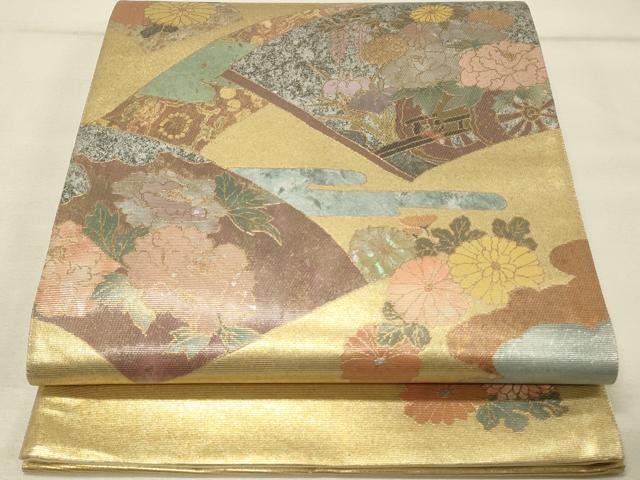 ■■■　サイズ　■■■ 長さ 438cm 幅 31cm程 ■■■　商品詳細　■■■ 【正絹】 詳細に関しましては、画像をご確認ください。 大変上質な逸品になります。 お安く出品致しますので、是非この機会にいかがでしょうか？ ■■■　注意事項...