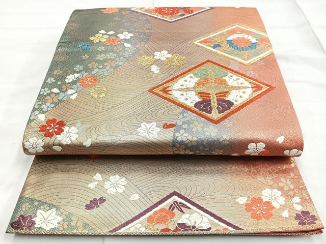 ■■■　サイズ　■■■ 長さ 426cm 幅 31cm程 ■■■　商品詳細　■■■ 【正絹】 詳細に関しましては、画像をご確認ください。 大変上質な逸品になります。 お安く出品致しますので、是非この機会にいかがでしょうか？ ■■■　注意事項...