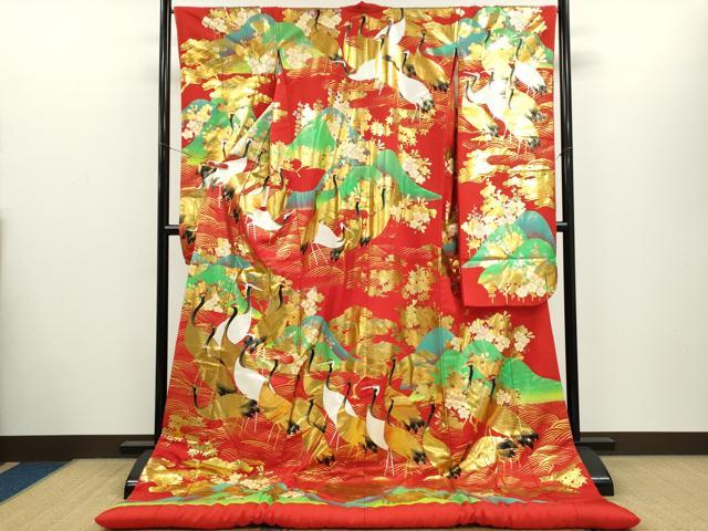 ■■■　サイズ　■■■ 身丈 194cm（肩から） 裄丈 65.5cm 袖丈 106cm　縫込み 5.5cm 袖幅 33.5cm 前幅 26cm 後幅 30cm 着物縫いこみ 内揚げ 0cm 裄 お袖側 約0.5cm　身頃側 約1cm ■■...