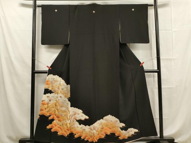 ■■■　サイズ　■■■ 身丈 158cm（肩から） 裄丈 62cm 袖丈 48.5cm　縫込み 5cm 袖幅 32cm 前幅 24cm 後幅 29.5cm 着物縫いこみ 内揚げ 10cm 裄 お袖側 約1.5cm　身頃側 約1.5cm ■■...