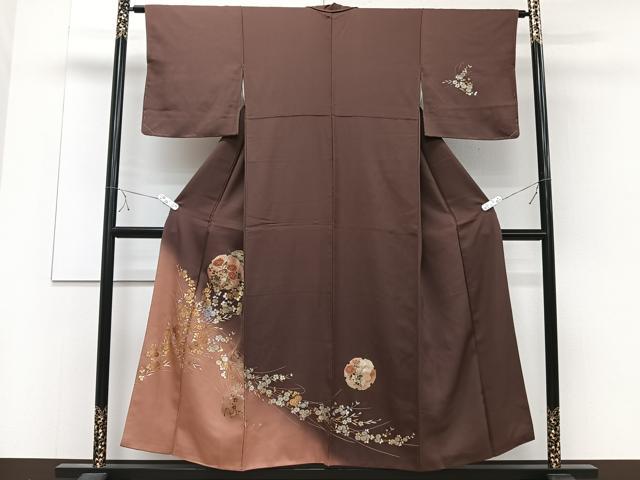 ■■■　サイズ　■■■ 身丈 151cm（肩から） 裄丈 62.5cm 袖丈 46.5cm　縫込み 6.5cm 袖幅 32cm 前幅 24cm 後幅 28cm 着物縫いこみ 内揚げ 14cm 裄 お袖側 約2.5cm　身頃側 約4cm ■■...