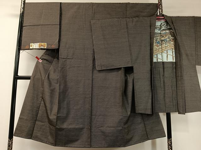 ■■■　サイズ　■■■ 【着物】 身丈 142cm（肩から） 裄丈 68cm 袖丈 50.5cm　縫込み 3cm 袖幅 34cm 前幅 23cm 後幅 30.5cm 着物縫いこみ 内揚げ 7.5cm 裄 お袖側 約1.5cm　身頃側 約1c...