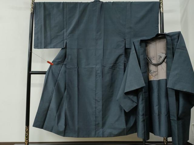 ■■■　サイズ　■■■ 【着物】 身丈 149cm（肩から） 裄丈 68cm 袖丈 48cm　縫込み 1cm 袖幅 35cm 前幅 26cm 後幅 31cm 着物縫いこみ 内揚げ 2cm 裄 お袖側 約1cm　身頃側 約1.5cm 【羽織】...