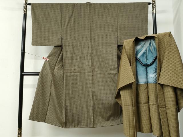 ■■■　サイズ　■■■ 【着物】 身丈 135cm（肩から） 裄丈 64.5cm 袖丈 49.5cm　縫込み 4cm 袖幅 32.5cm 前幅 23cm 後幅 28cm 着物縫いこみ 内揚げ 10cm 裄 お袖側 約2cm　身頃側 約1cm...