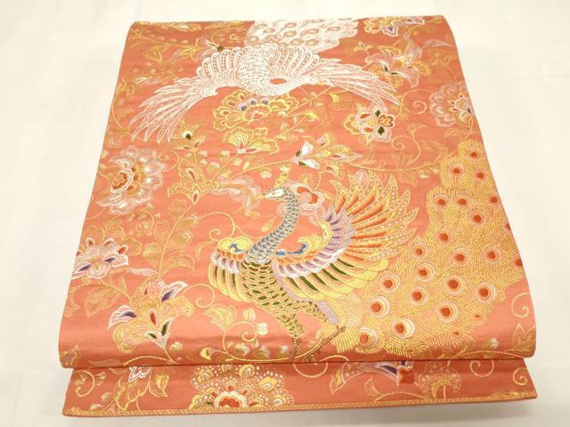 ■■■　サイズ　■■■ 長さ 434cm 幅 30cm程 ■■■　商品詳細　■■■ 【正絹】 状態は接写画像のように 柄止まりに薄い汚れがございますが その他特に目立ったシミ汚れなどもなく大変良い状態です。 着用時には見えない部分になるかと...