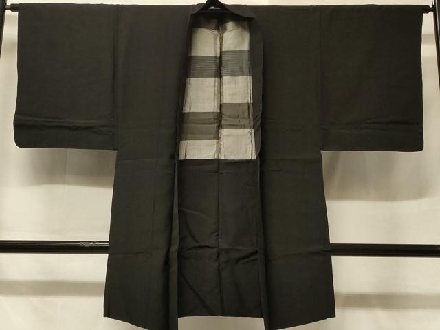 ■■■　サイズ　■■■ 身丈 96cm（肩から） 裄丈 65.5cm 袖丈 48cm　縫込み 4cm 袖幅 32cm 前幅 18.5cm 後幅 30.5cm 裄 お袖側 約1.5cm　身頃側 約0cm ■■■　商品詳細　■■■ 【正絹】 状...