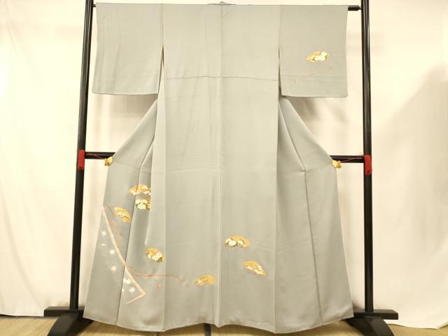 ■■■　サイズ　■■■ 身丈 158cm（肩から） 裄丈 63cm 袖丈 45cm　縫込み 8cm 袖幅 33cm 前幅 23cm 後幅 29cm 着物縫いこみ 内揚げ 7cm 裄 お袖側 約2cm　身頃側 約5cm ■■■　商品詳細　■■...