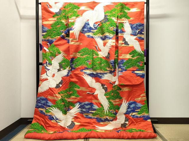 ■■■　サイズ　■■■ 身丈 182cm（肩から） 裄丈 65.5cm 袖丈 105cm　縫込み 6cm 袖幅 33.5cm 前幅 27cm 後幅 31cm 着物縫いこみ 内揚げ 0cm 裄 お袖側 約1.5cm　身頃側 約0cm ■■■　...