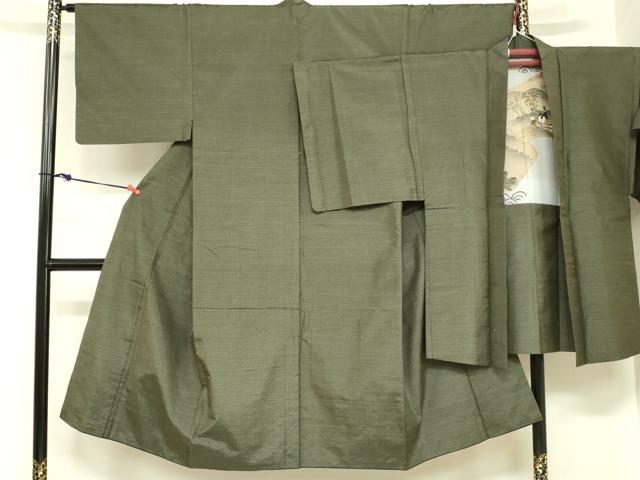 ■■■　サイズ　■■■ 【着物】 身丈 136.5cm（肩から） 裄丈 65.5cm 袖丈 43.5cm　縫込み 3.5cm 袖幅 34cm 前幅 26.5cm 後幅 30.5cm 着物縫いこみ 内揚げ 5.5cm 裄 お袖側 約1.5cm...